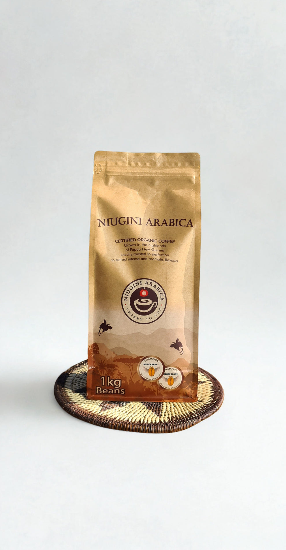 Niugini Arabica Organic Coffee Beans 1kg – Ailan Exports